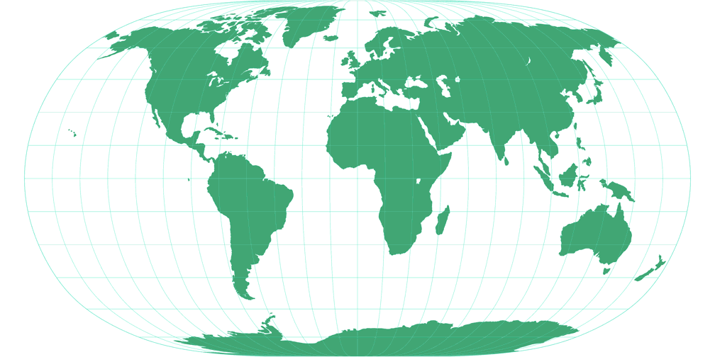 Natural Earth vs. Natural Earth II: Compare Map Projections