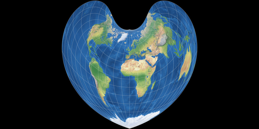 Bonne: Compare Map Projections