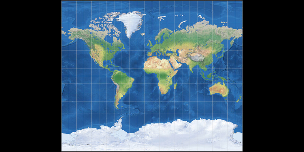 Tobler’s variant 2 of Miller Cylindrical: Compare Map Projections