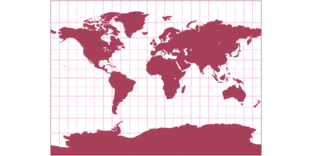 Miller vs. Patterson Cylindrical: Compare Map Projections